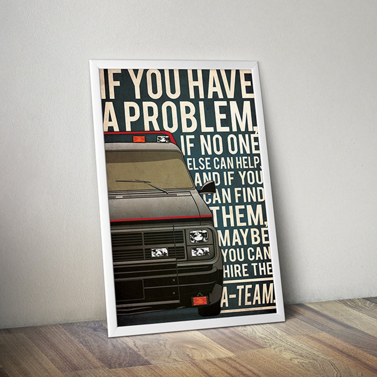 The A-team Poster the A-team Print A-team the A-team Wall - Etsy