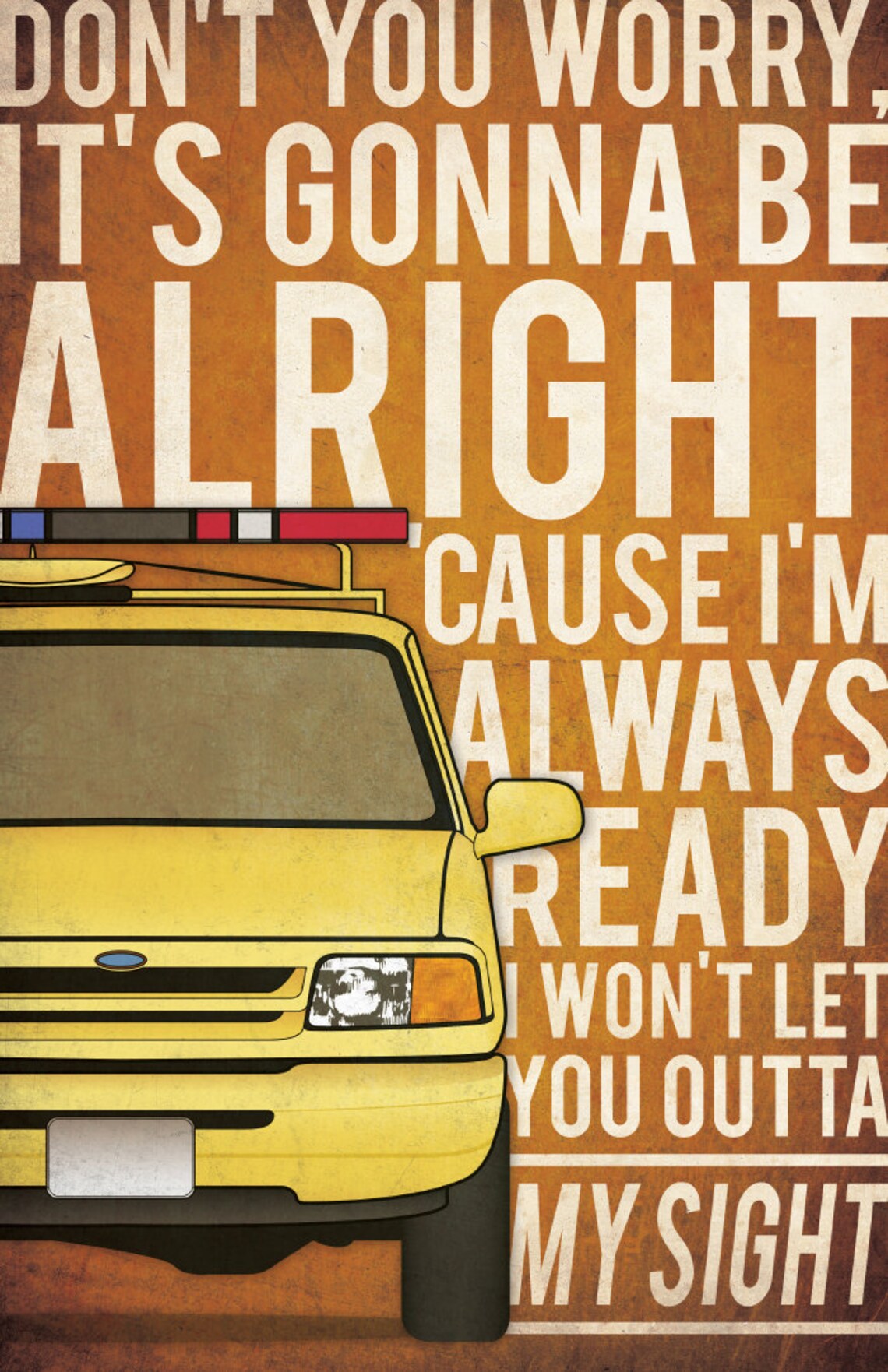 Baywatch Tv Show Poster Baywatch Tv Show Print 90s Tv Show | Etsy