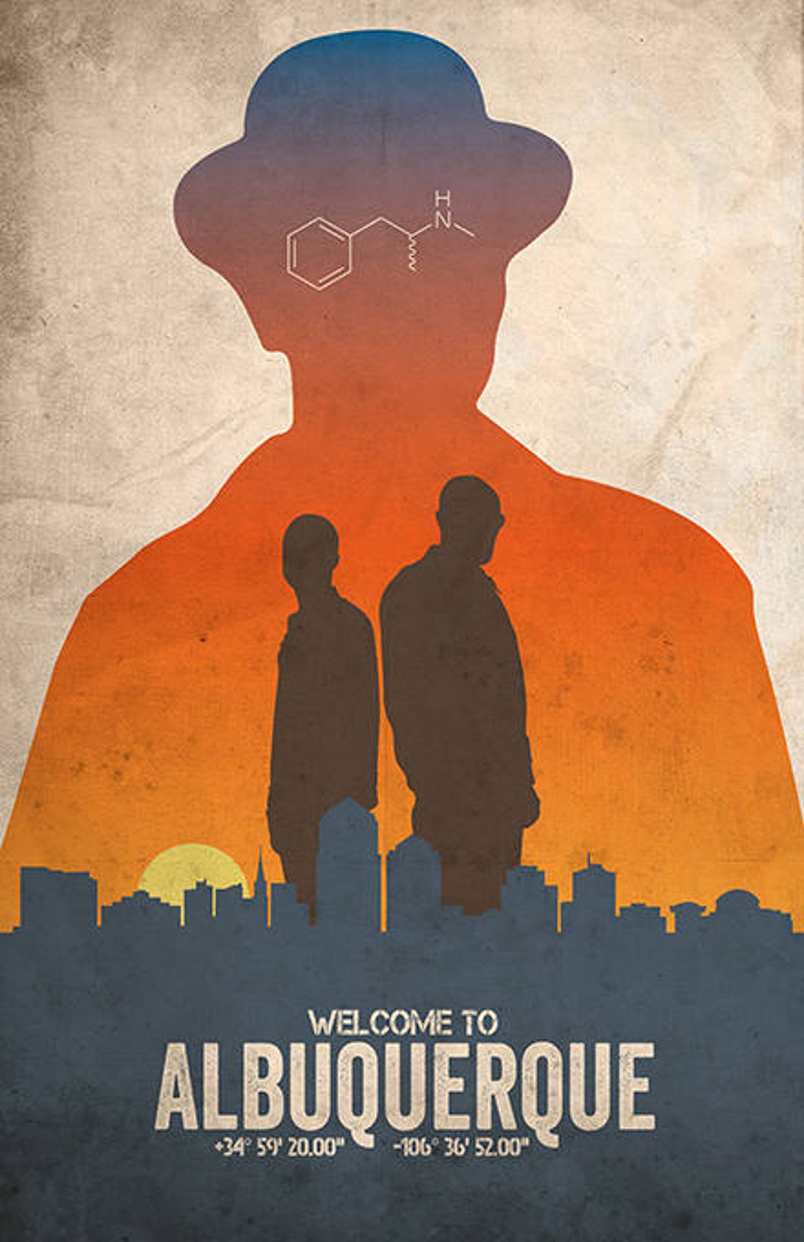 Breaking Bad Poster Breaking Bad Print Albuquerque - Etsy