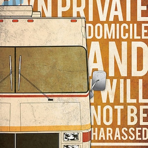 Breaking Bad Poster, Breaking Bad RV Poster, Wall Decor, Gift, Gift ...