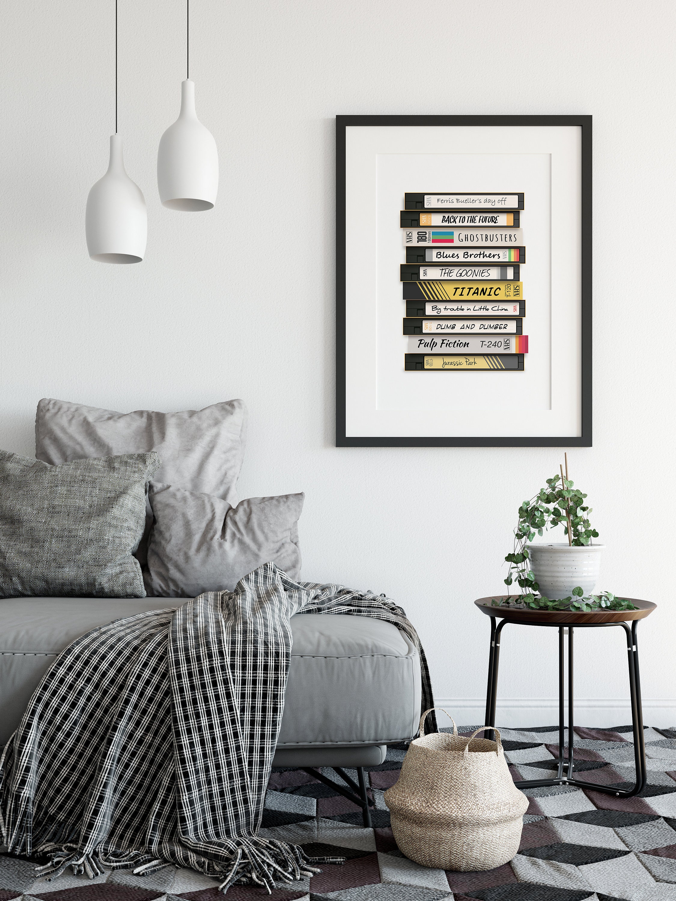 Custom Video Tape Poster Personalized Movie Print VHS Movie - Etsy