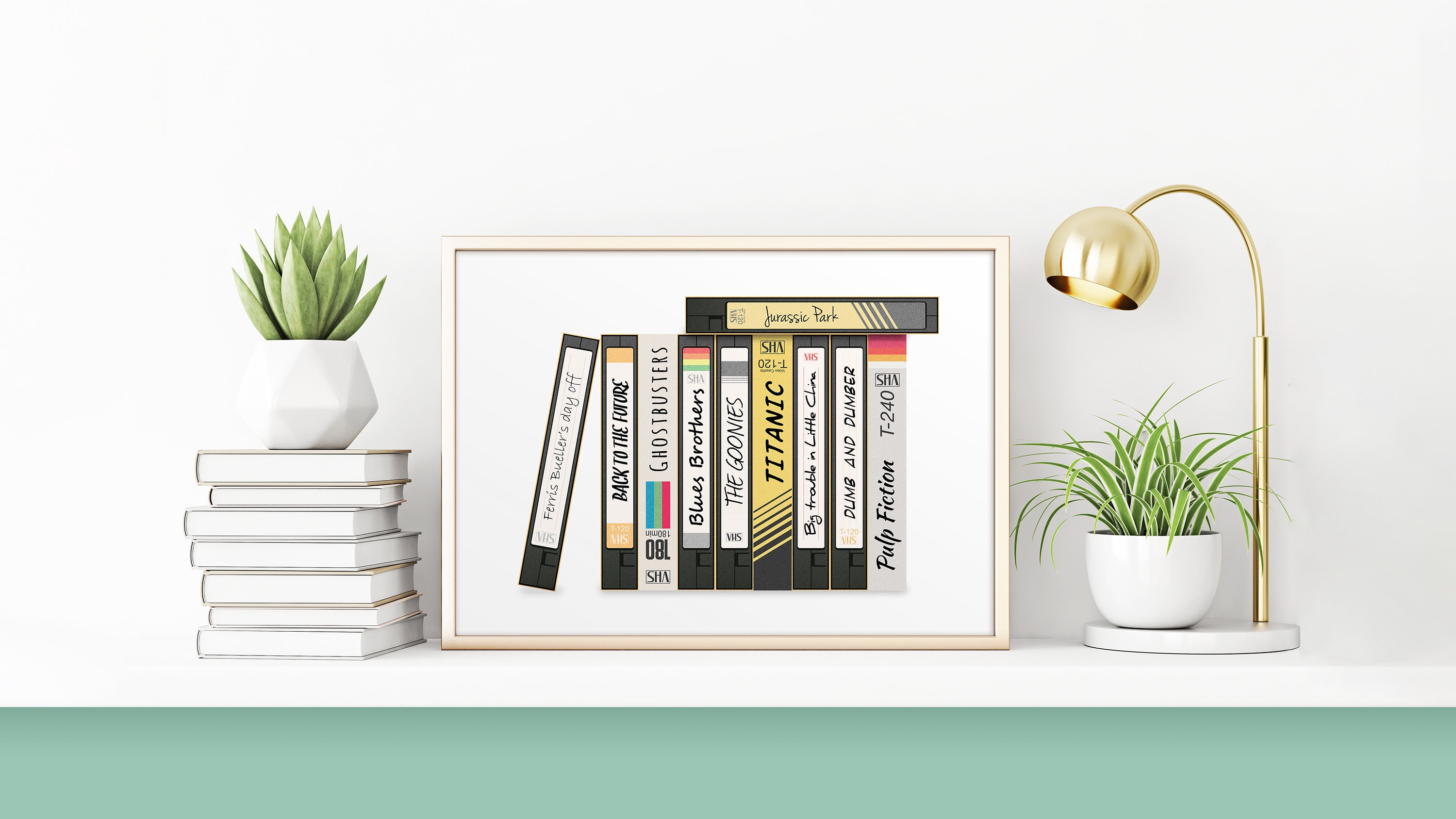 Custom Video Tape Poster Personalized Movie Print VHS Movie Poster Add ...