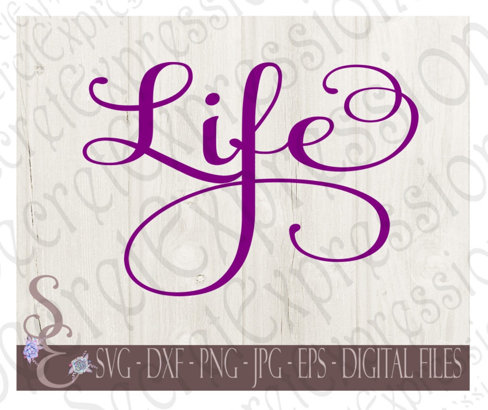 Life Svg Inspiration Motivation Digital SVG File for Cricut - Etsy