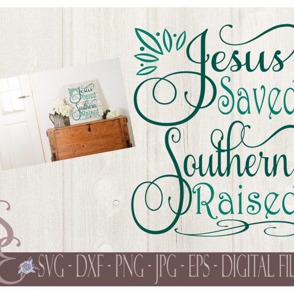 Southern Raised Svg - Etsy