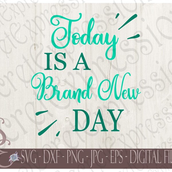 Today is a New Day - Etsy