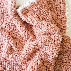 Emily Baby Blanket Crochet Pattern | Blanket Pattern | Baby Blanket ...