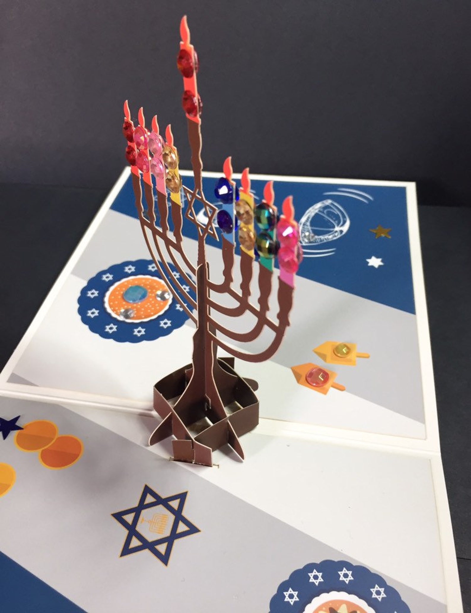 Hanukkah Card/jewish Festival/jewish Greeting - Etsy