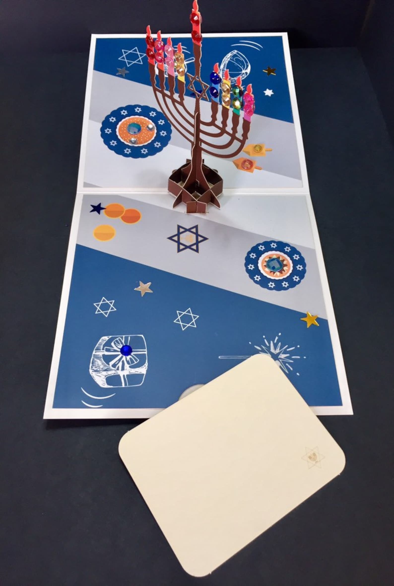 Hanukkah Card/jewish Festival/jewish Greeting - Etsy