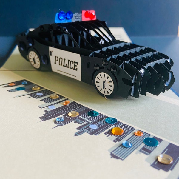 Car Pop up Card Svg - Etsy