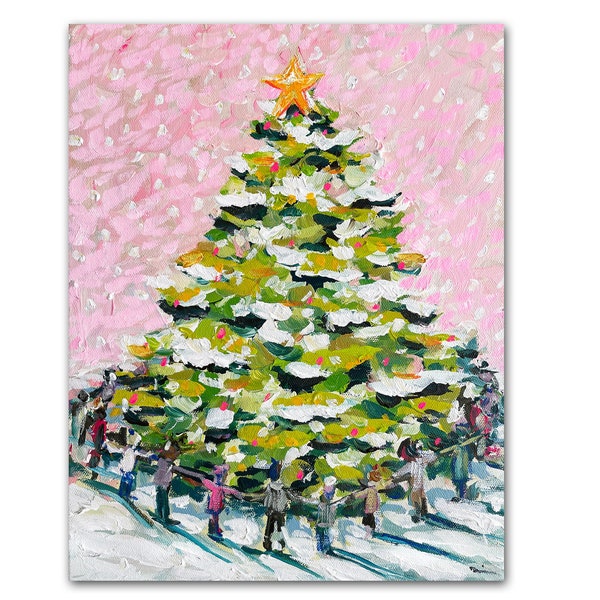 Christmas Tree Art - Etsy