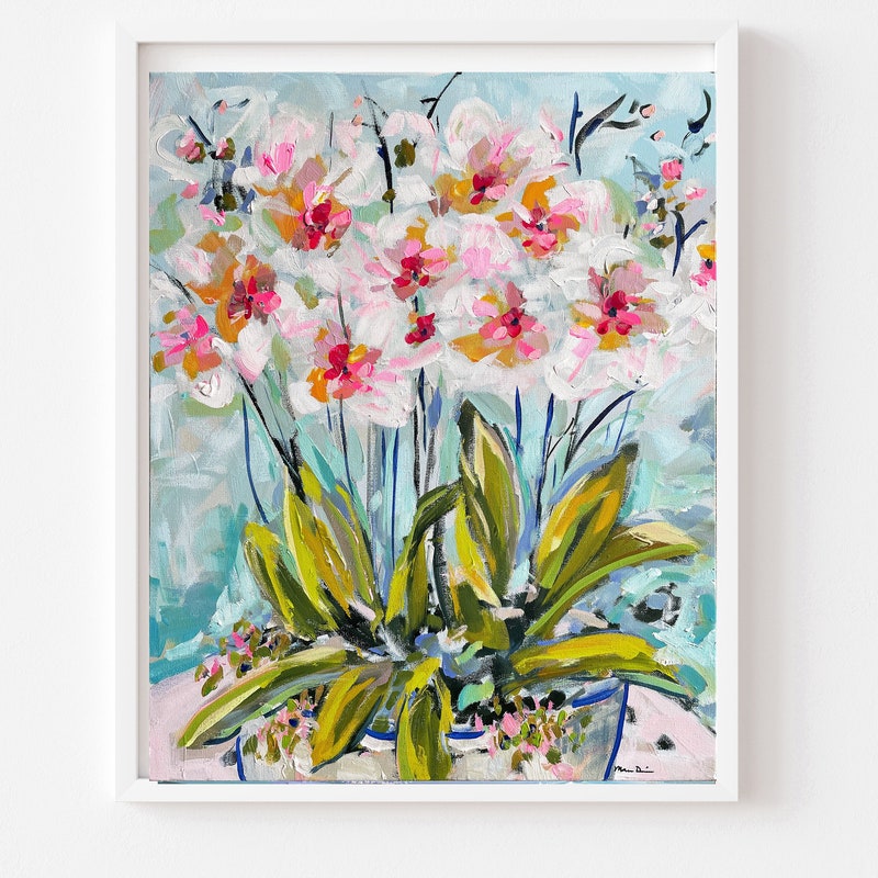 Orchid Print - Etsy