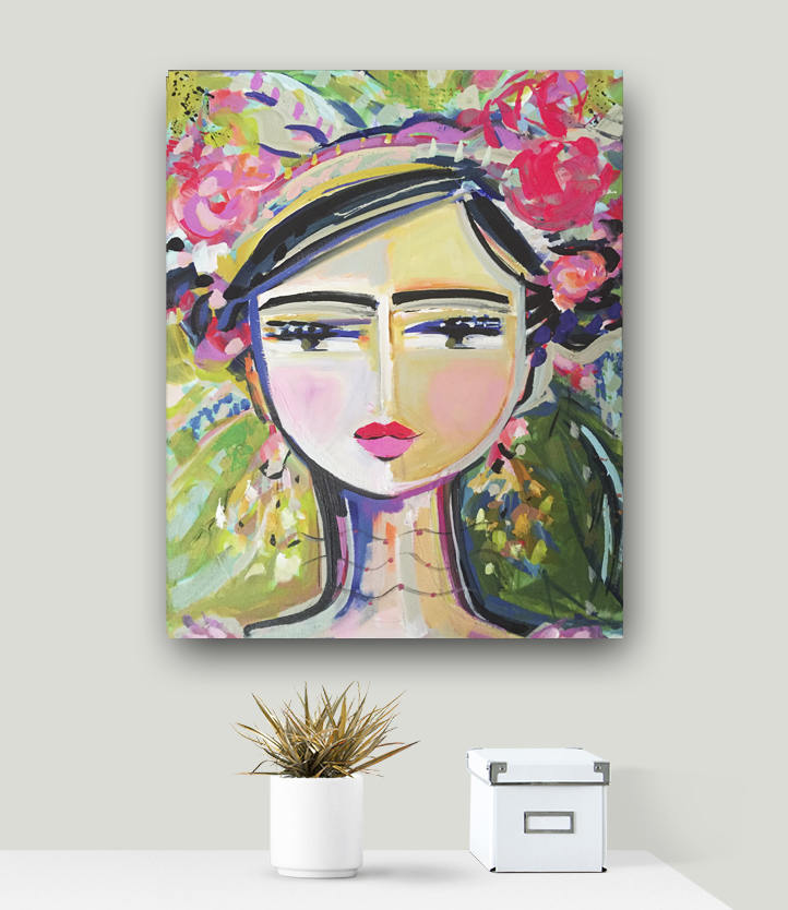 PRINT on Paper or Canvas hazel - Etsy