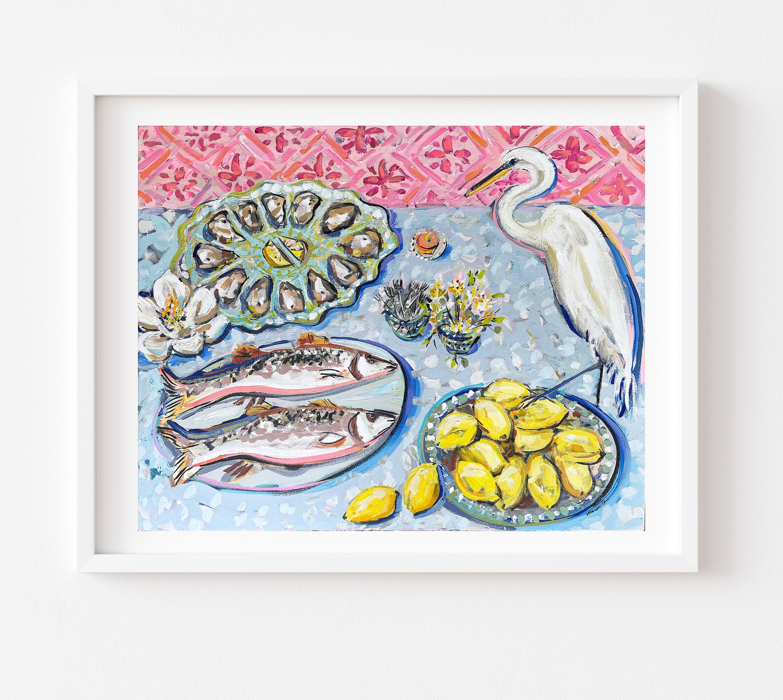 PRINT on Paper or Canvas A Southern Table | Etsy