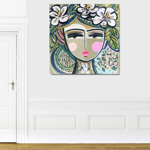 PRINT on Paper/canvas, "magnolia" - Etsy