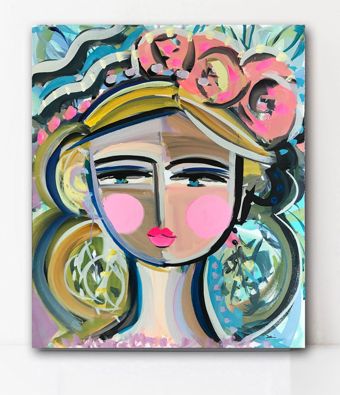 PRINT on Paper or Canvas kelly - Etsy