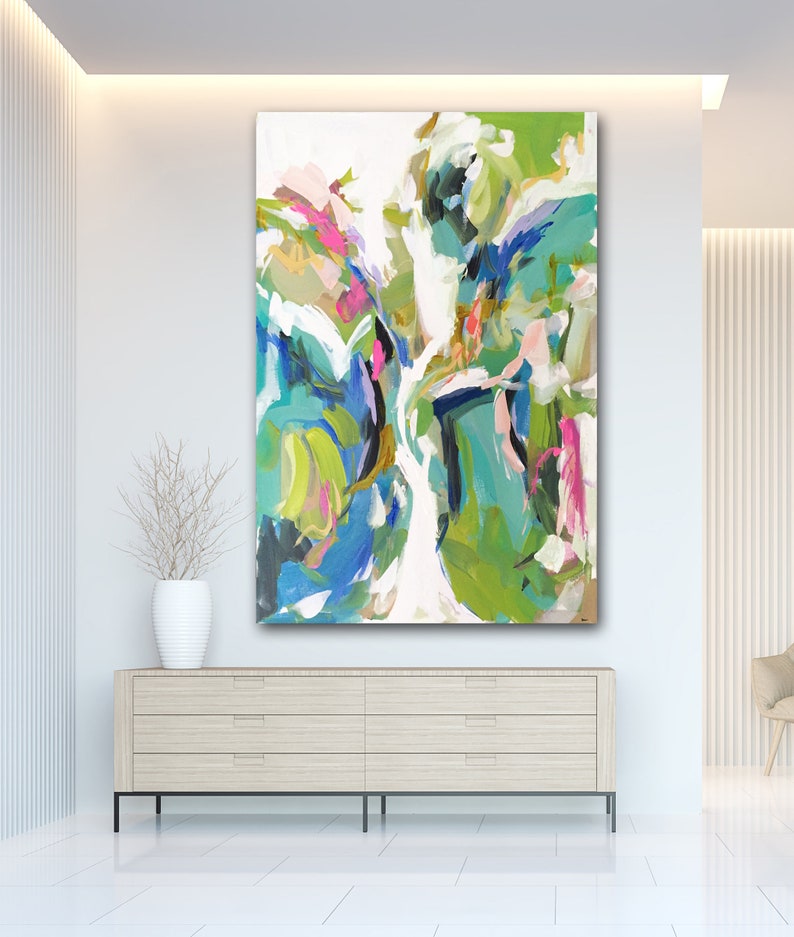 Abstract PRINT on Paper or Canvas, "lark" - Etsy