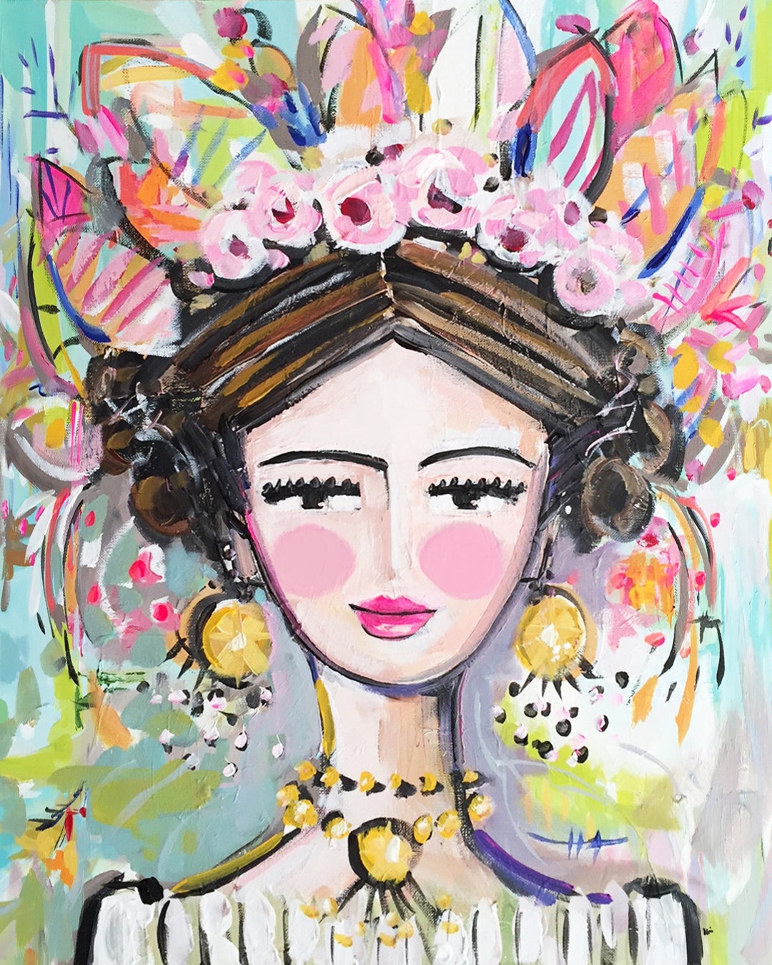 PRINT on Paper or Canvas, "sara" - Etsy