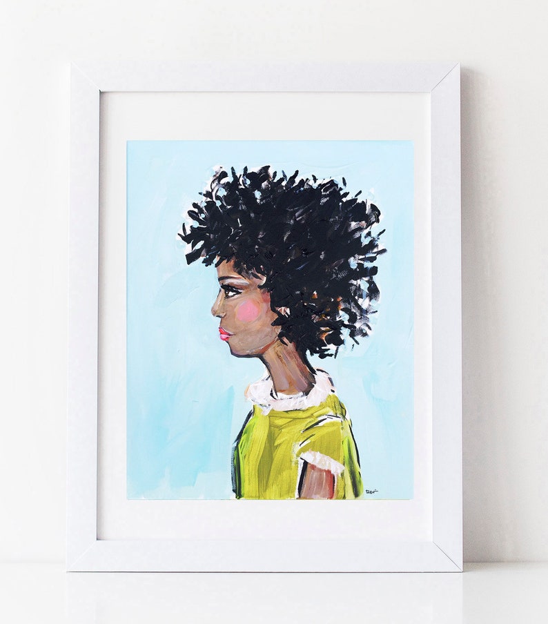 PRINT on Paper or Canvas, "naomi" - Etsy