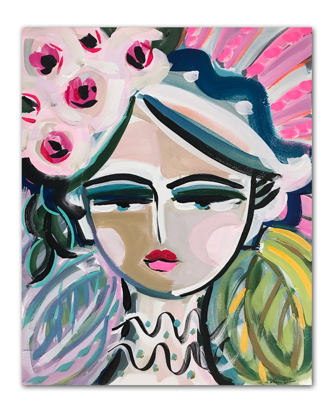 PRINT on Paper or Canvas, "von" - Etsy