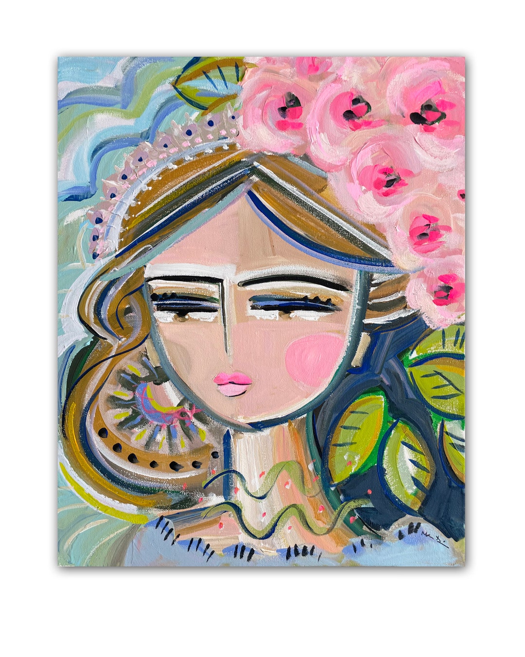 PRINT on Paper or Canvas, "vera" - Etsy