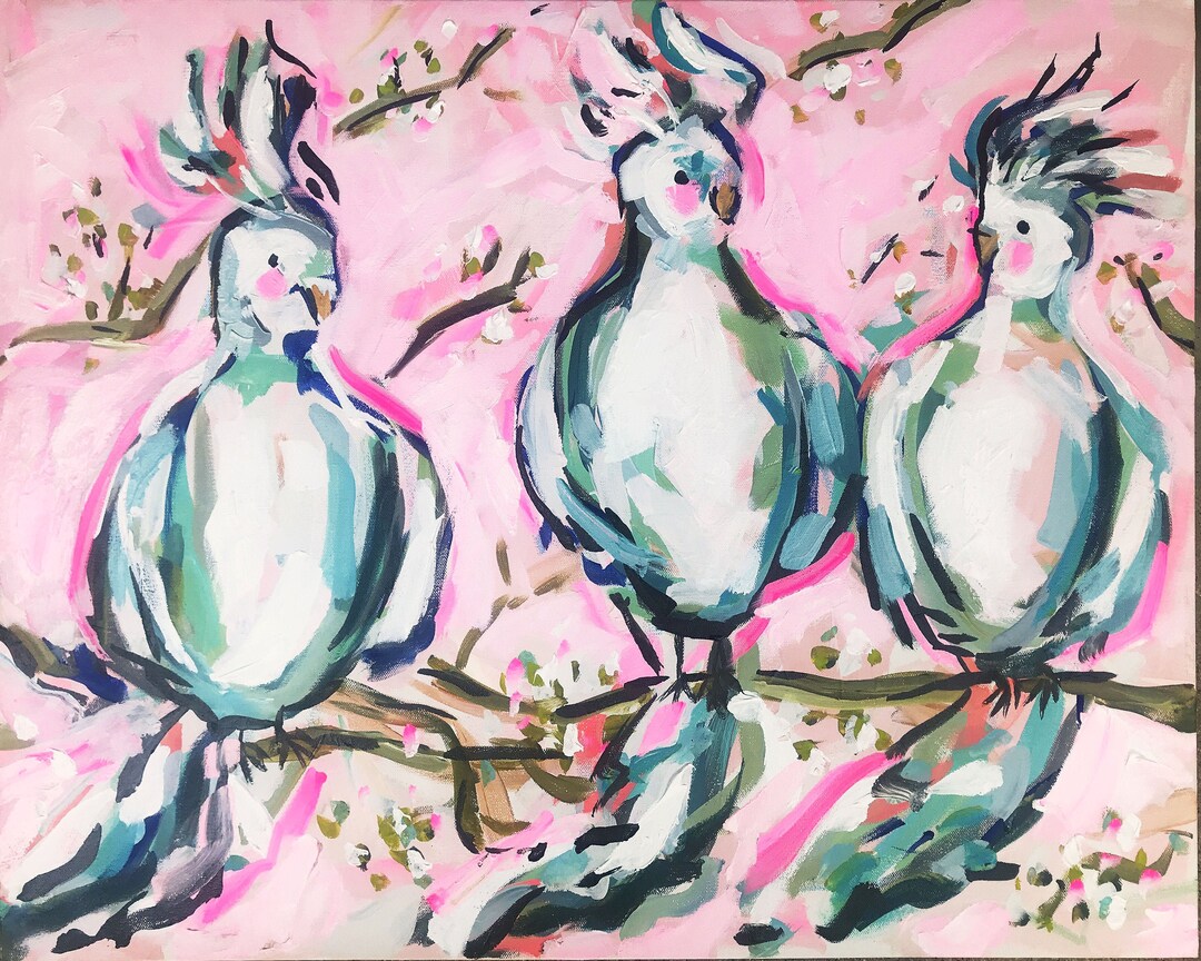 PRINT on Paper or Canvas, "three Little Birds" - Etsy