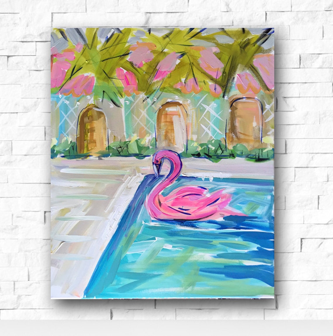 Art Print "pool Toy" - Etsy