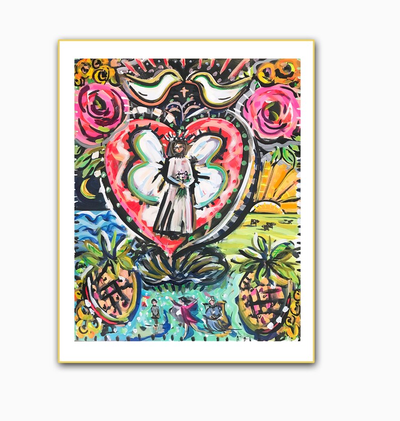 PRINT on Paper or Canvas, "guardian" - Etsy
