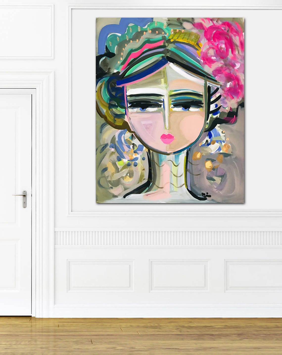 PRINT on Paper or Canvas, "jessa" - Etsy