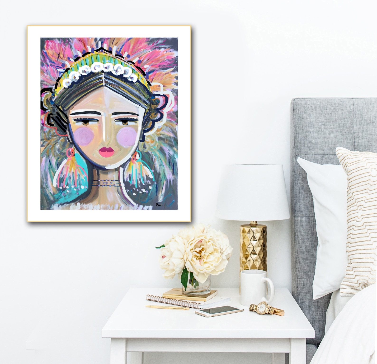 PRINT on Paper or Canvas Princess | Etsy