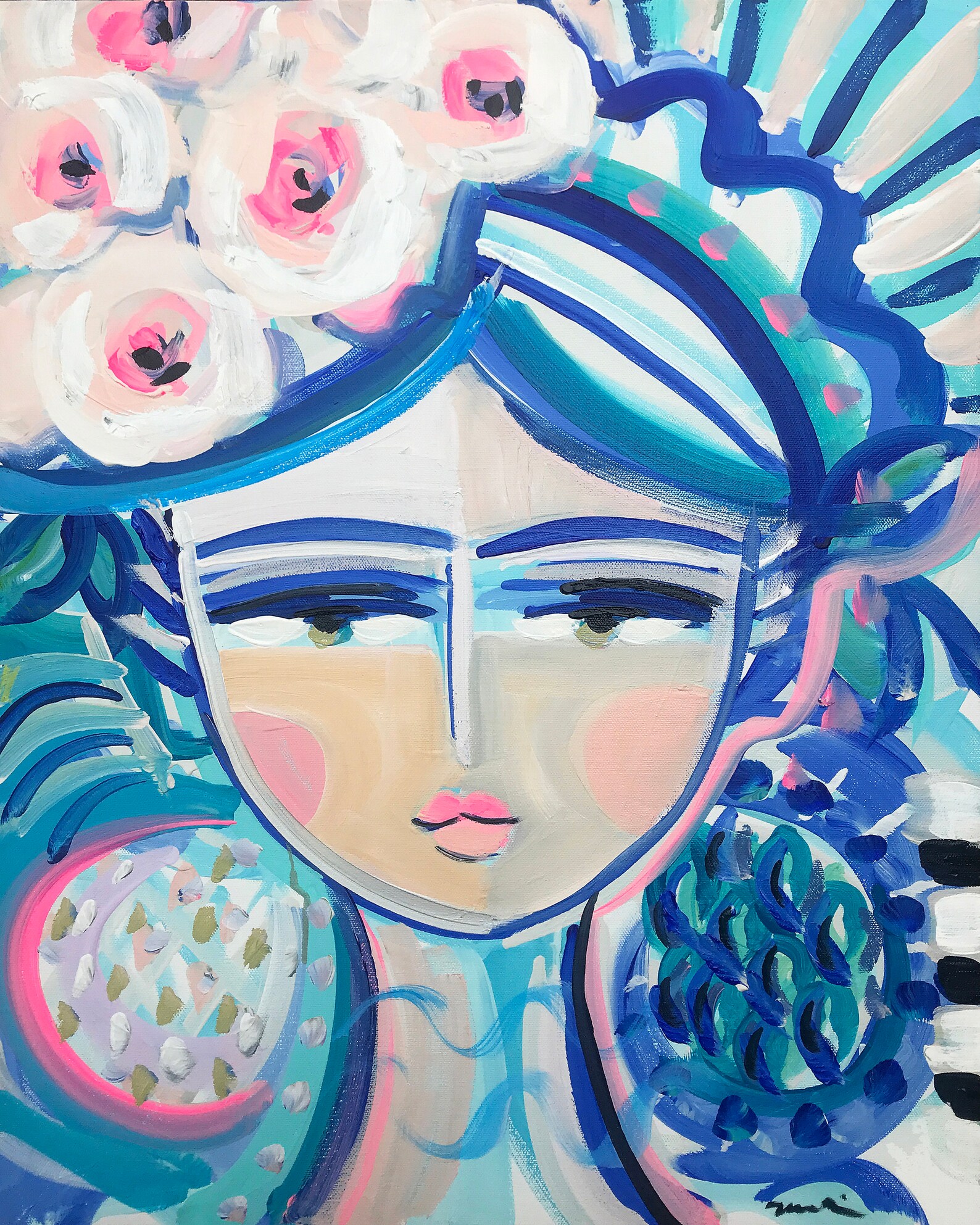 PRINT on Paper or Canvas danni | Etsy