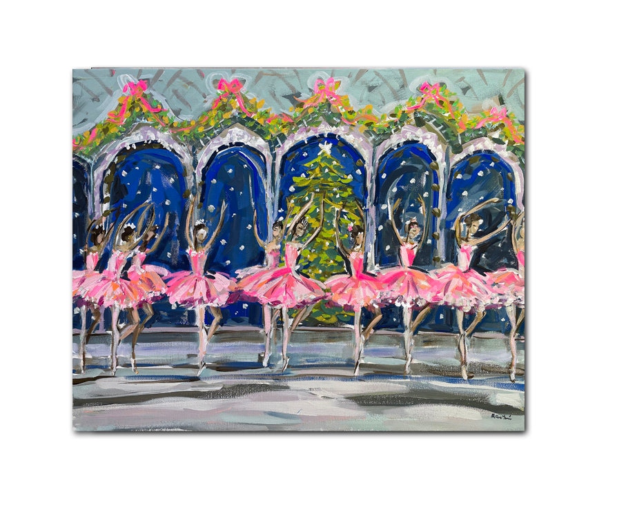 Nutcracker Print on Paper or Canvas Christmas Art sugar | Etsy