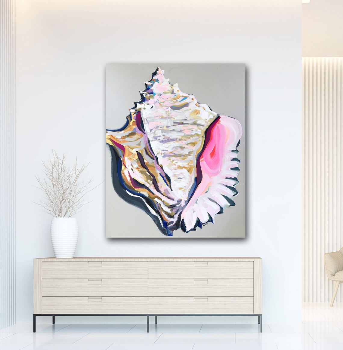 PRINT on Paper or Canvas shell - Etsy