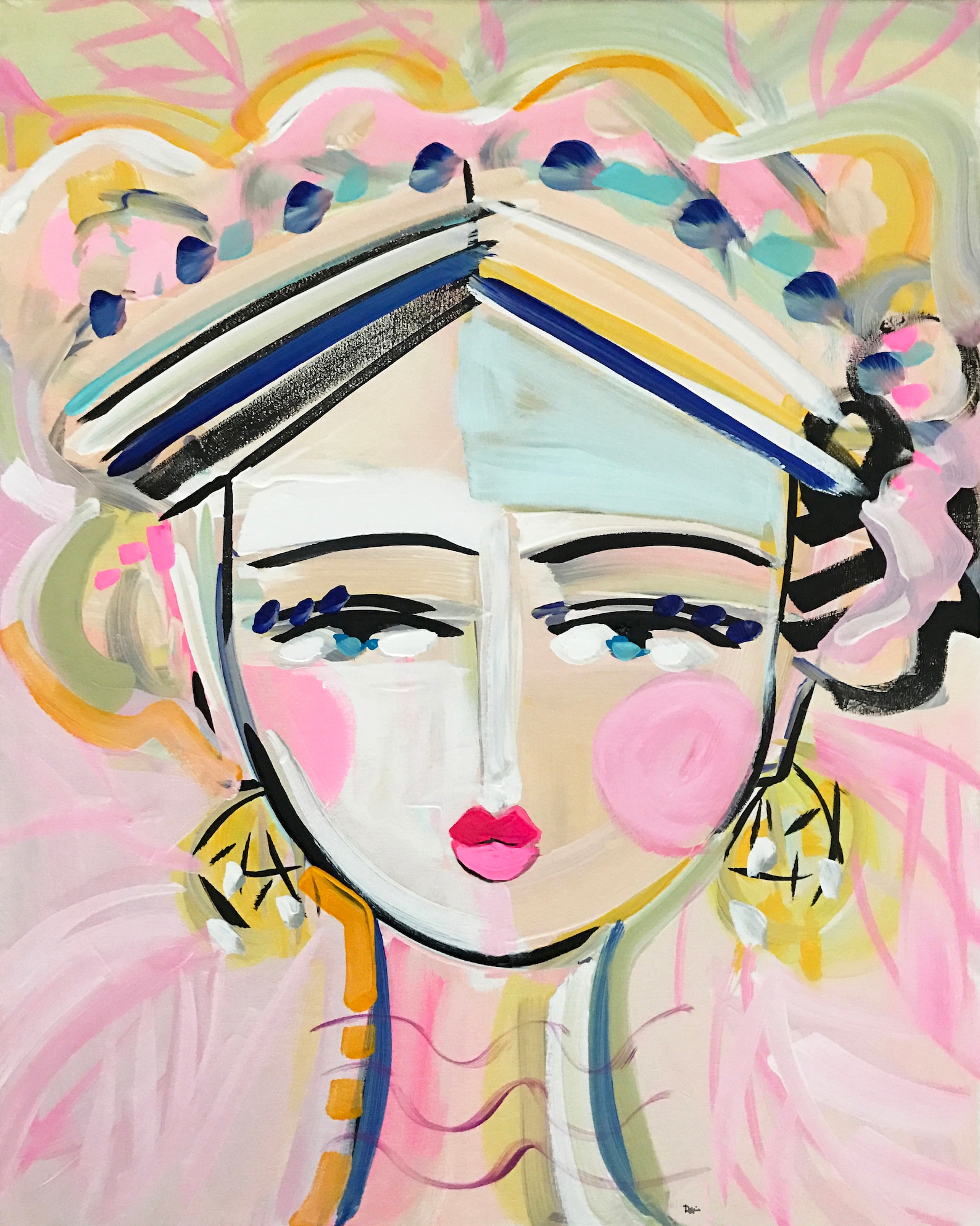 PRINT on Paper or Canvas ellie - Etsy