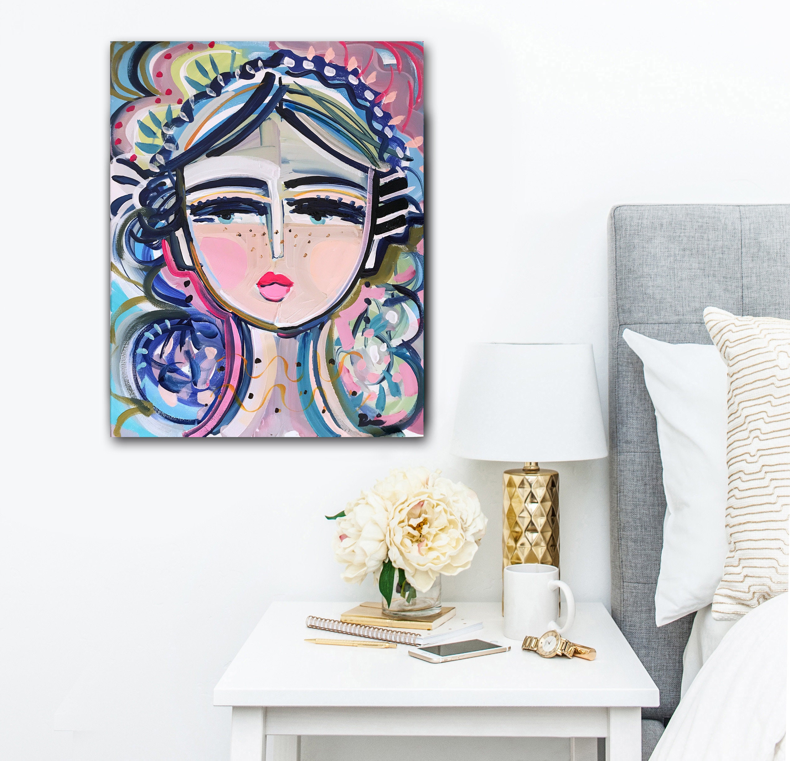 PRINT on Paper or Canvas phillipa | Etsy