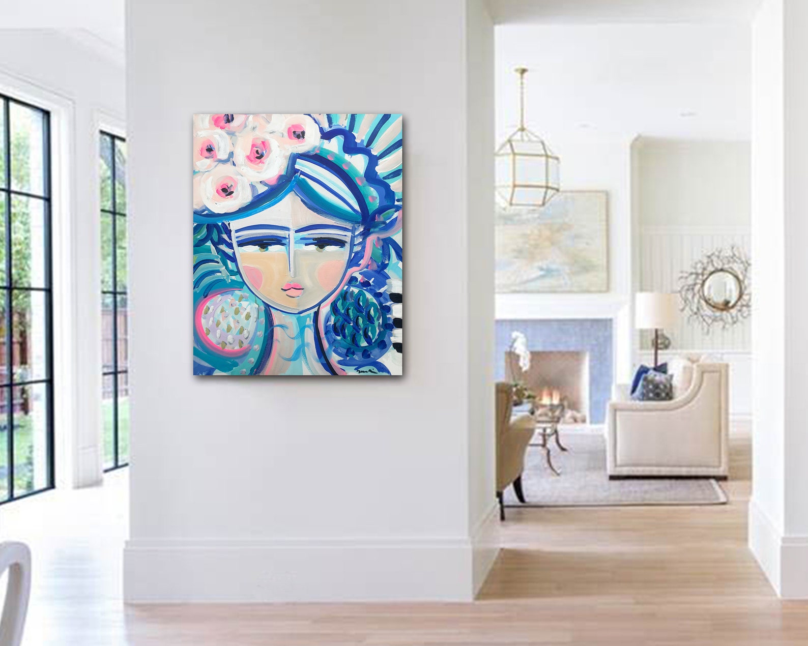 PRINT on Paper or Canvas danni | Etsy