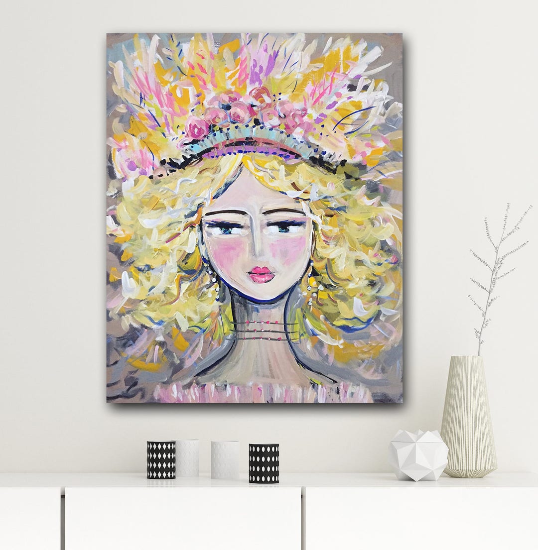 PRINT on Paper or Canvas, "eve" - Etsy