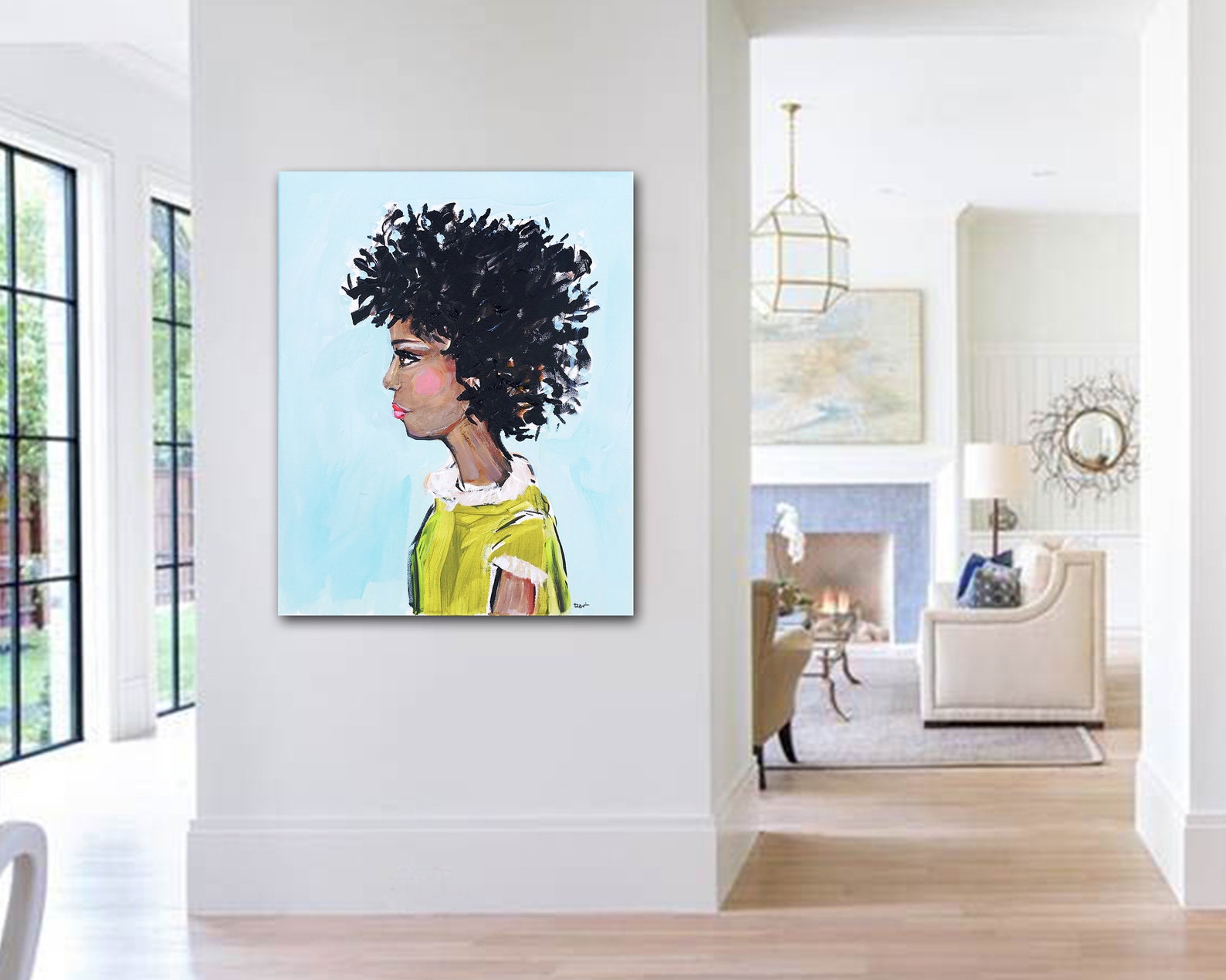 PRINT on Paper or Canvas, "naomi" - Etsy