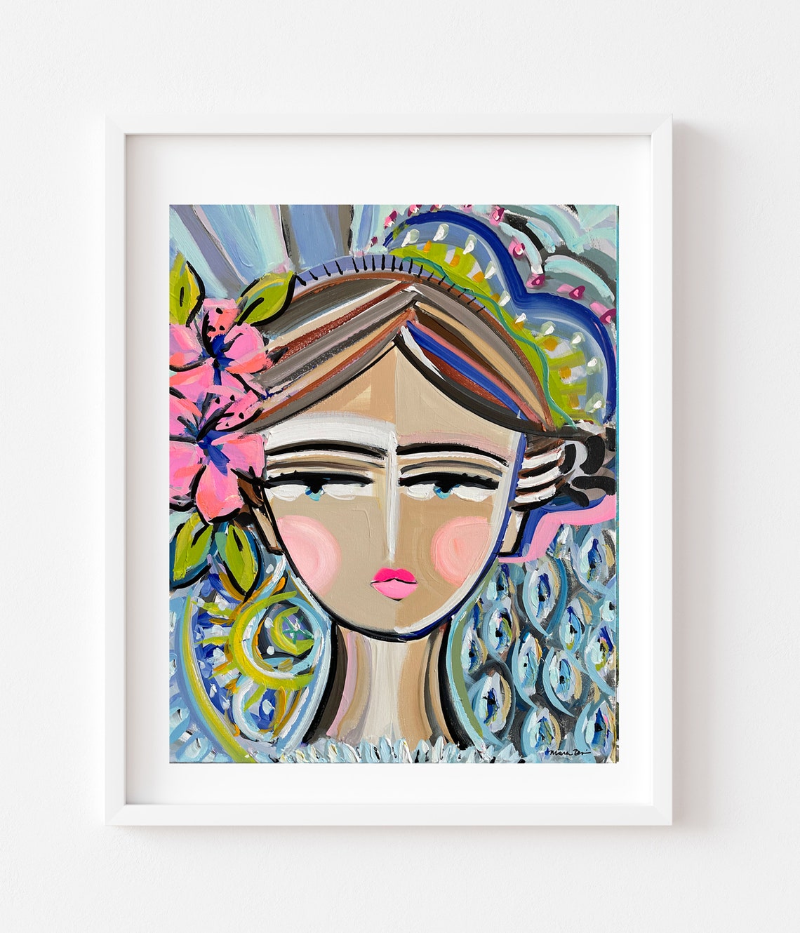 PRINT on Paper or Canvas sue - Etsy