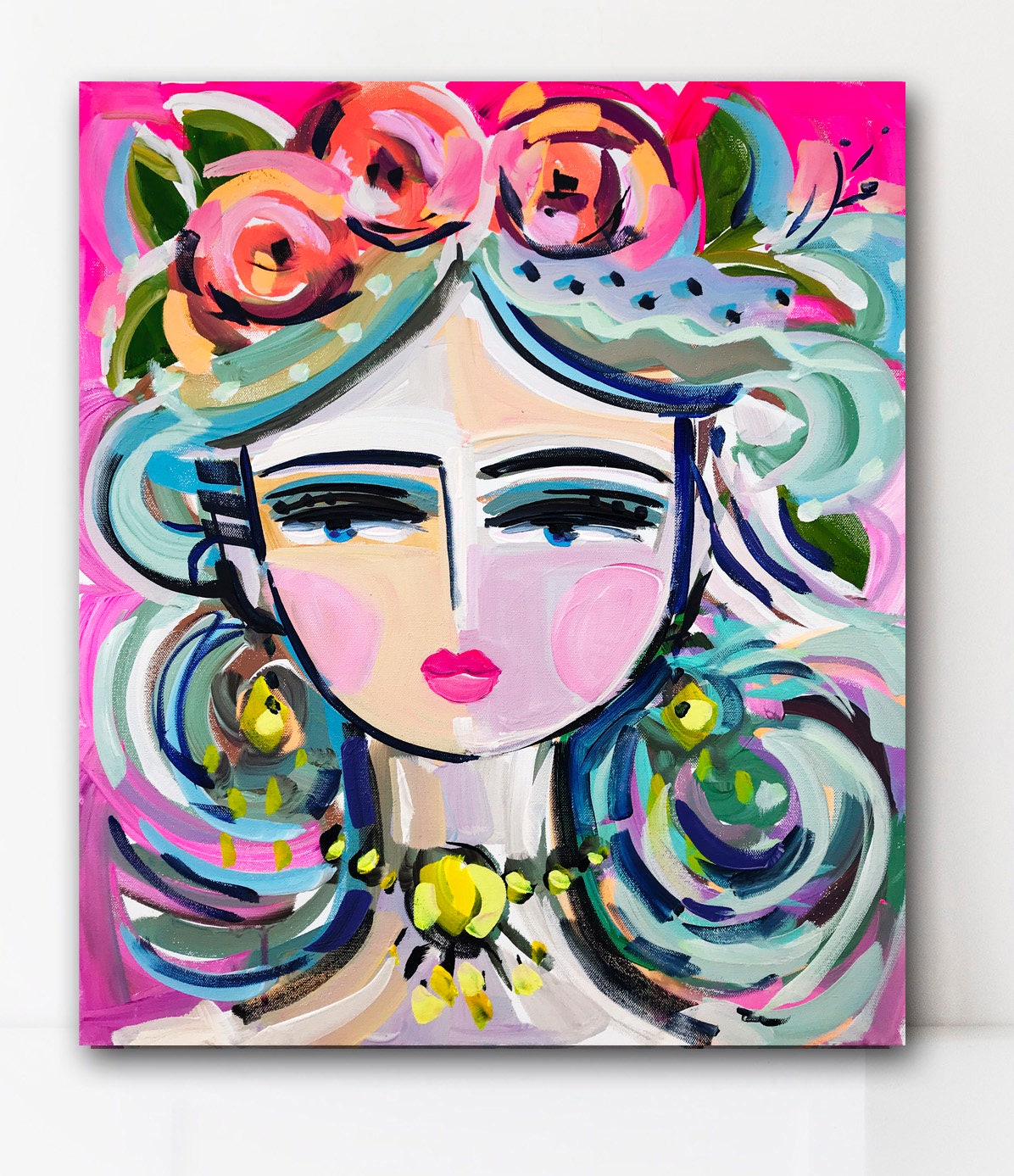 PRINT on Paper or Canvas maye - Etsy