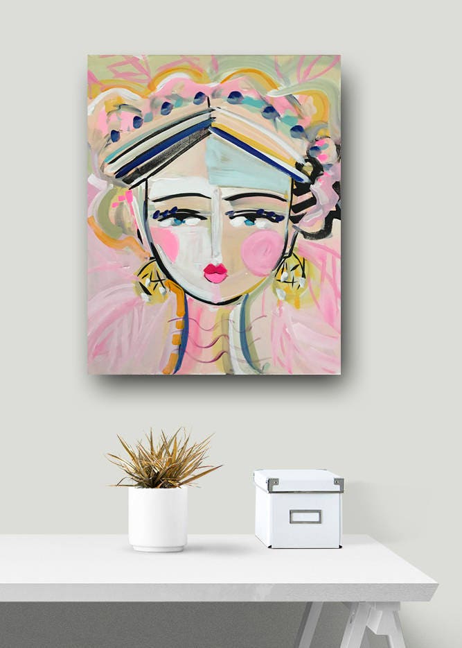 PRINT on Paper or Canvas ellie - Etsy