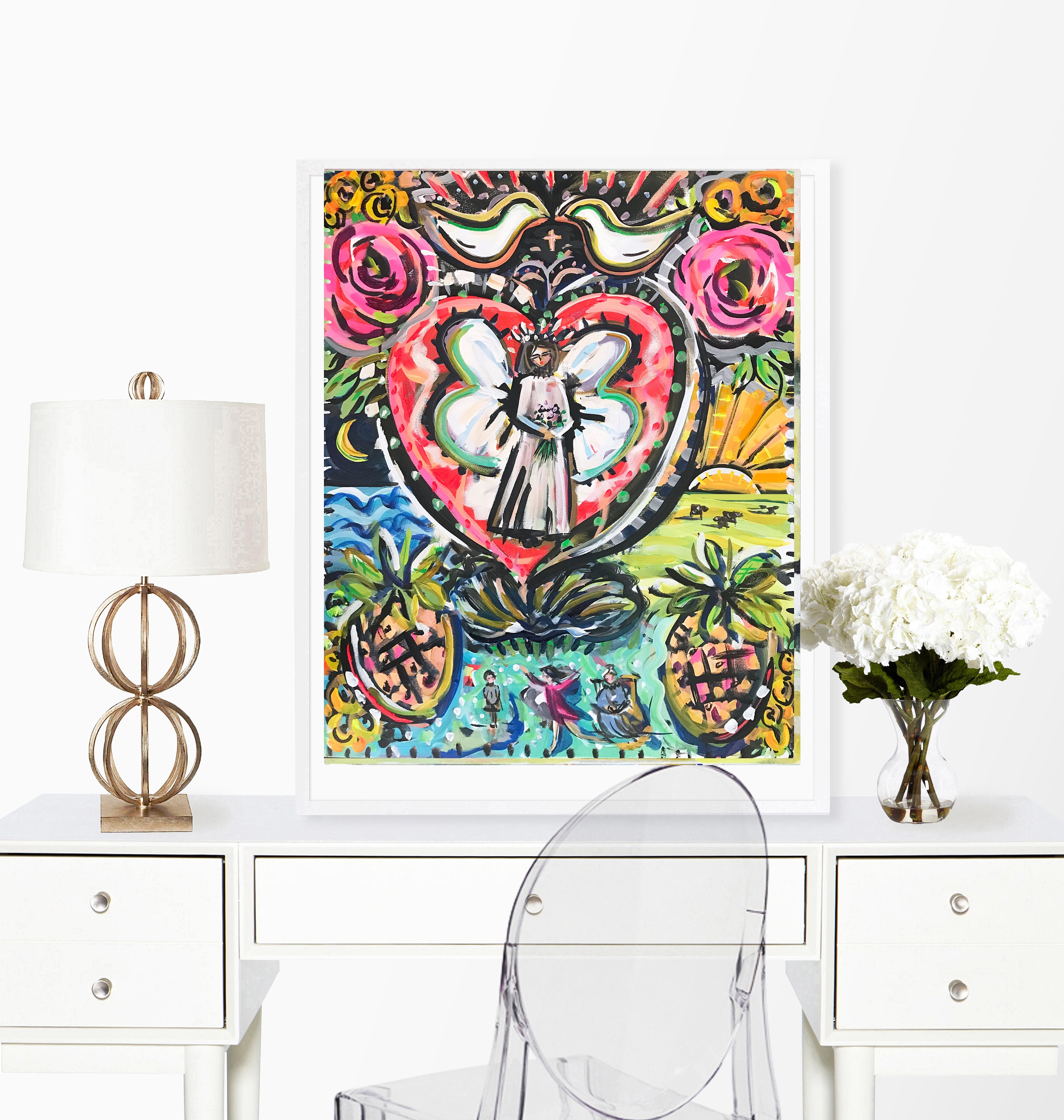 PRINT on Paper or Canvas, "guardian" - Etsy