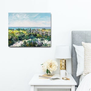 Beach PRINT on Paper or Canvas, "florida Coast Morning" - Etsy