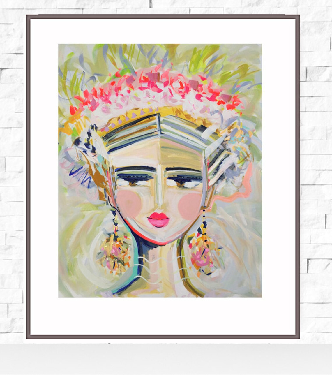 PRINT on Paper or Canvas tessa - Etsy