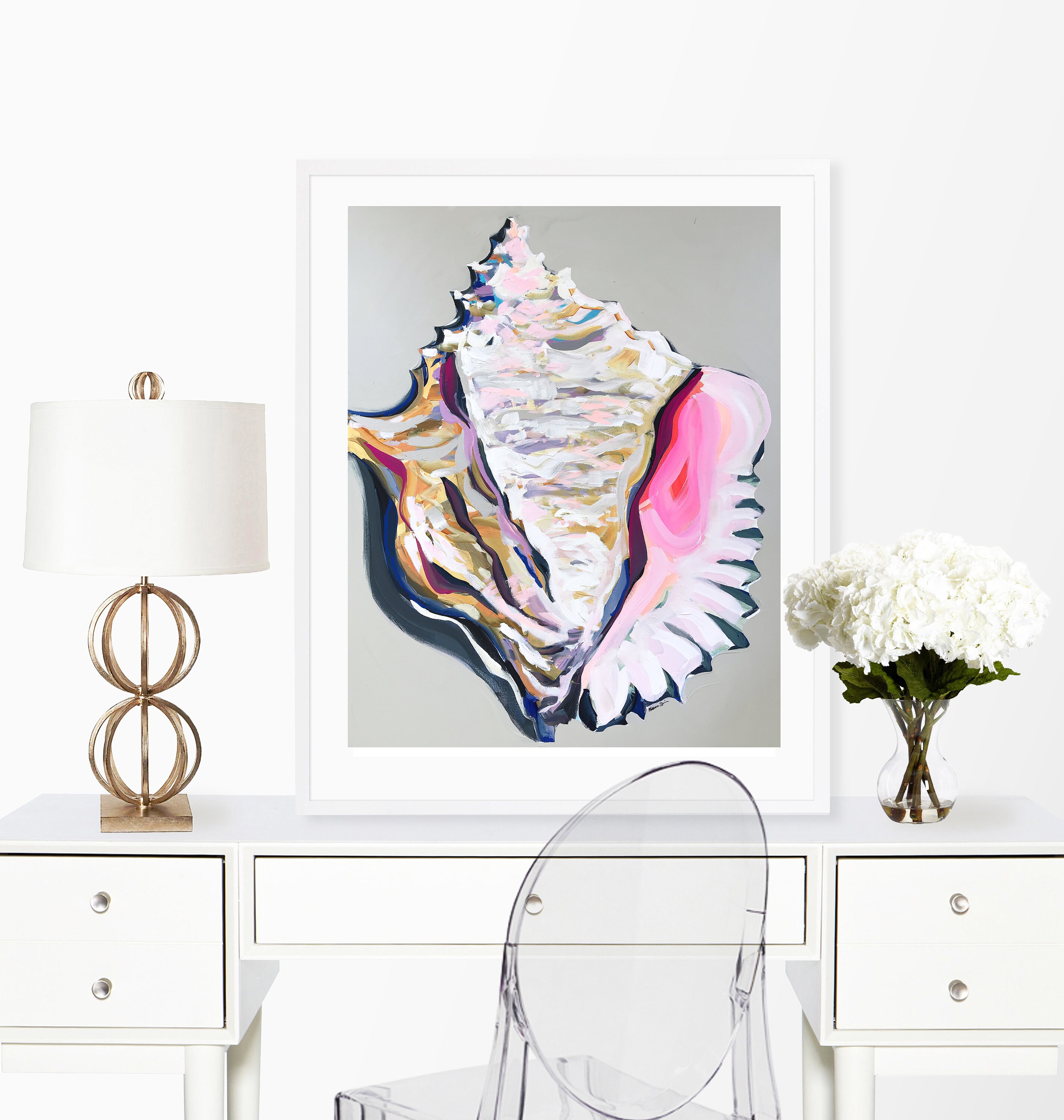 PRINT on Paper or Canvas shell - Etsy