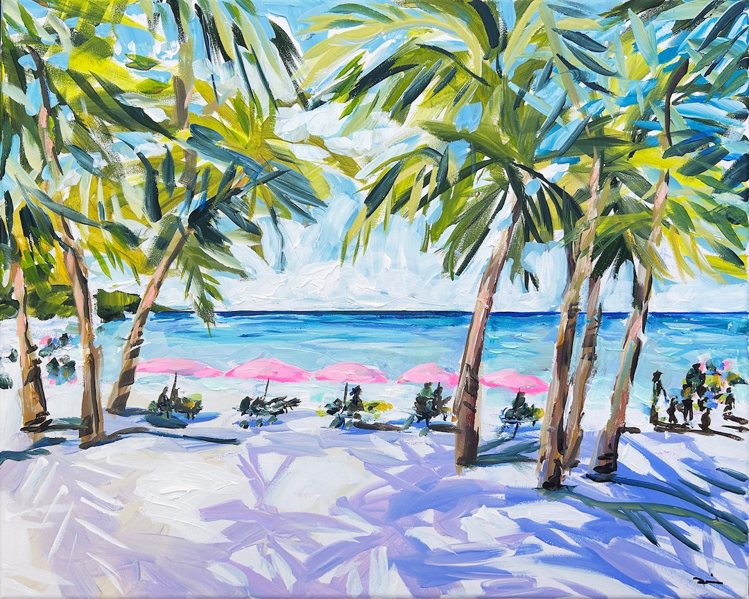 PRINT on Paper or Canvas, "beach, Key West" - Etsy