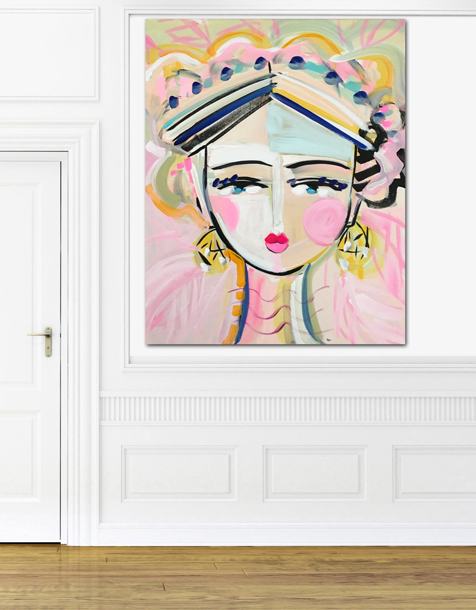 PRINT on Paper or Canvas ellie - Etsy