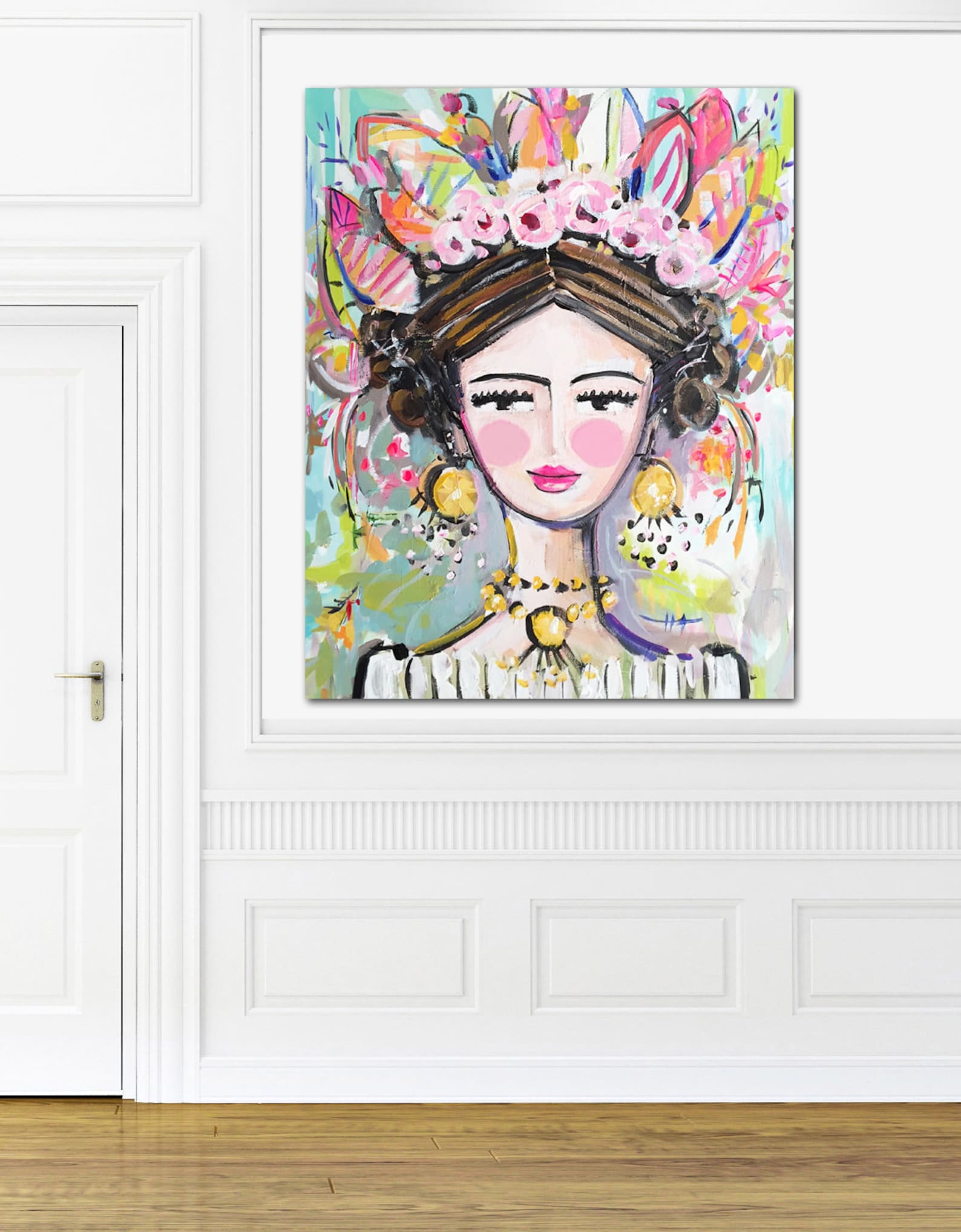 PRINT on Paper or Canvas sara - Etsy