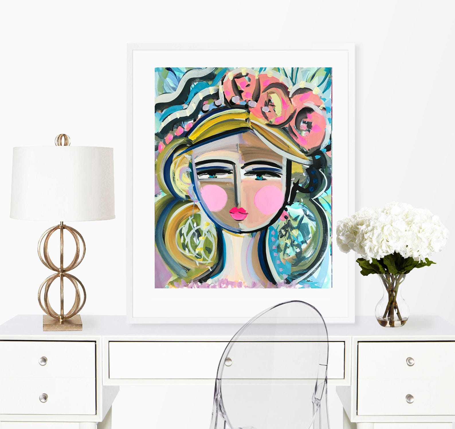 PRINT on Paper or Canvas kelly - Etsy