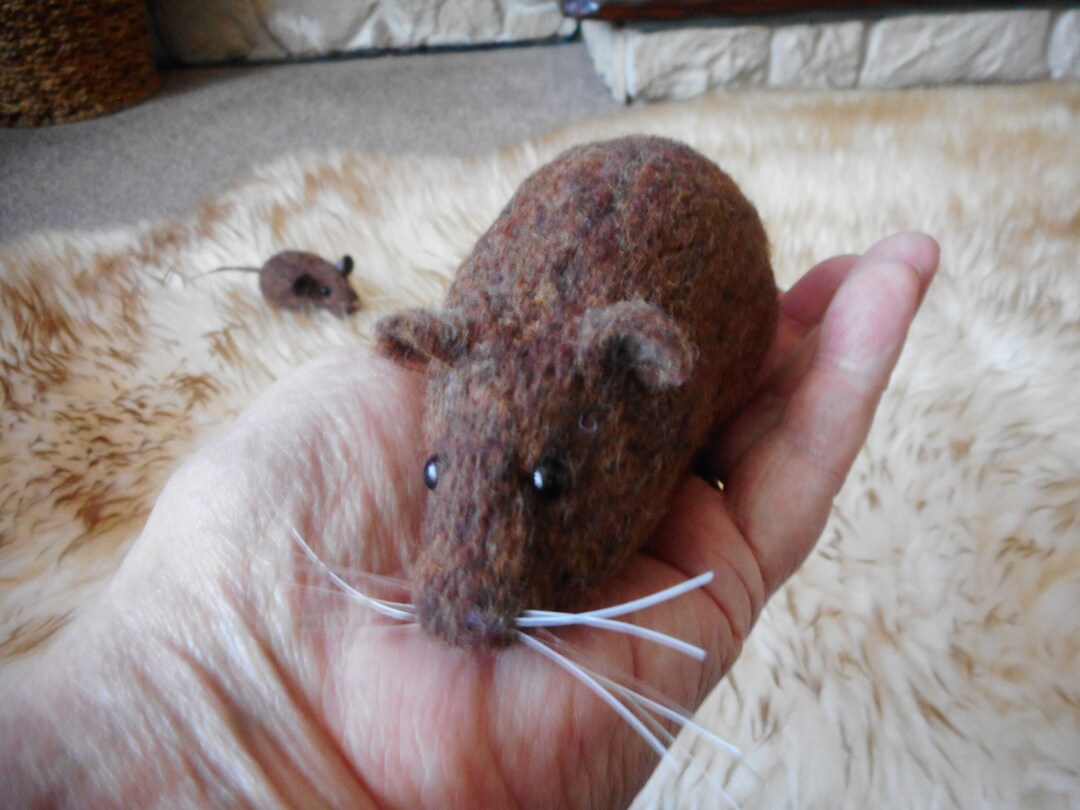 Needle Felted Rat, Handmade Rat. - Etsy