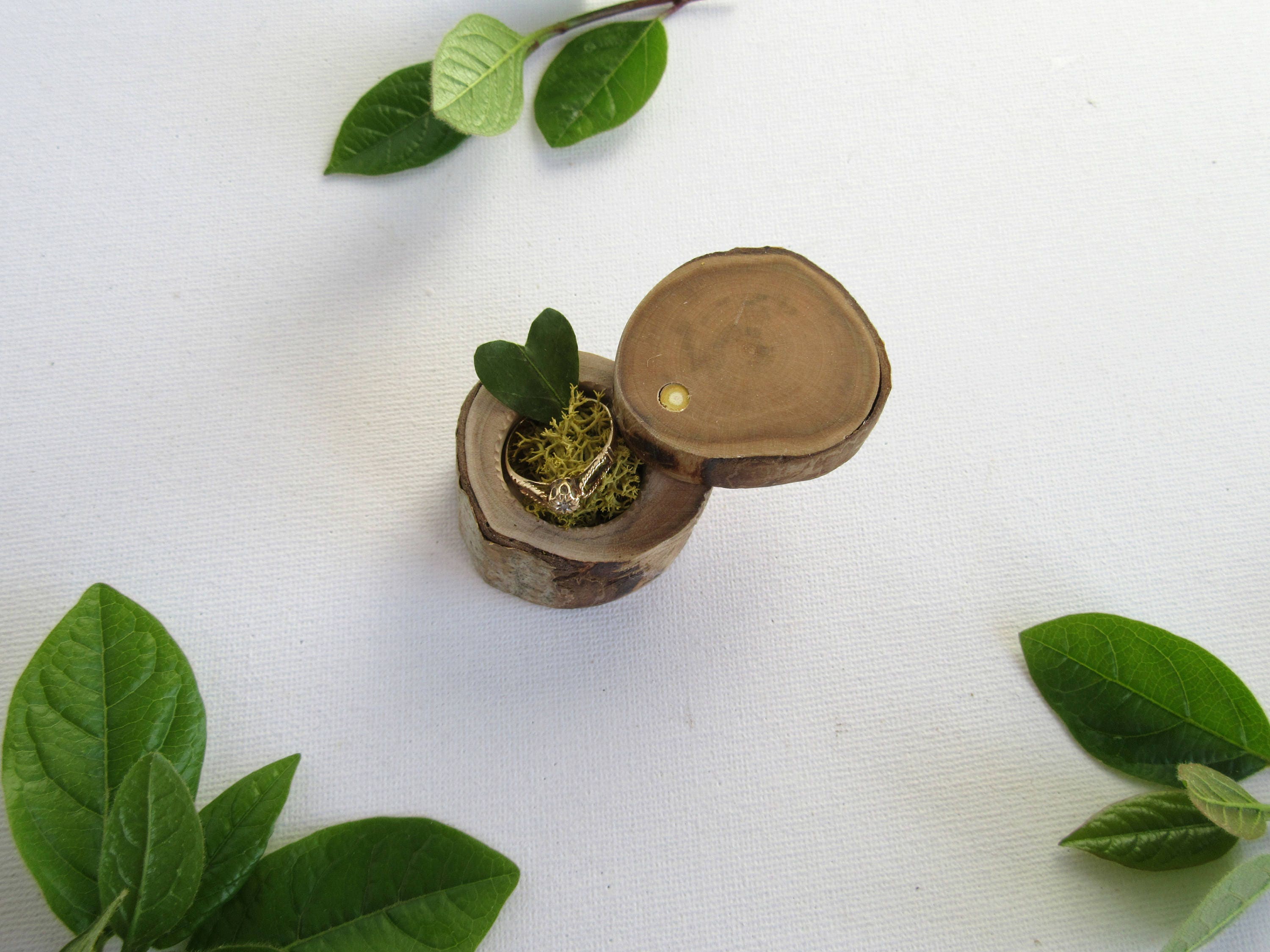 Wedding Ring Box * Wooden ring box * Engagement Ring Box * Rustic Ring ...